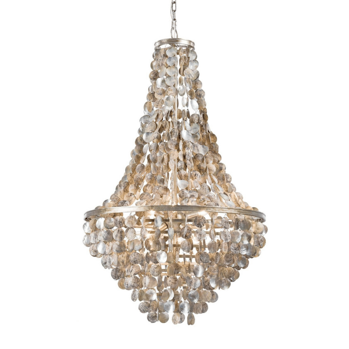 Capri Abalone Shell Chandelier – scherba & co.
